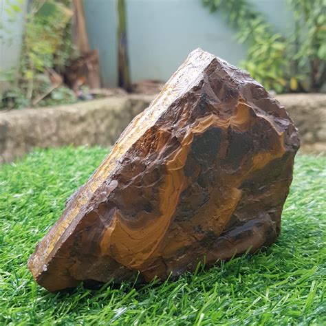 Cristal Pedra Bruta Olho De Tigre
