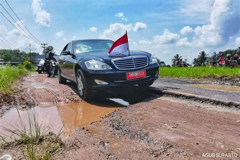 Pemerintah Pusat Ambilalih Perbaikan Jalan Yang Rusak Parah Di Lampung