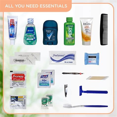 Toiletry Travel Convenience Kit Premium Toiletries Accessory Set