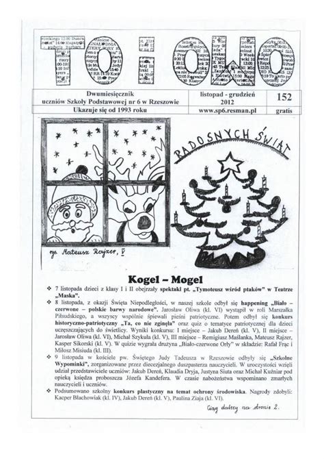 PDF File19 Grudnia Uczniowie Klasy Il Wystawili Przedstawienie Pt