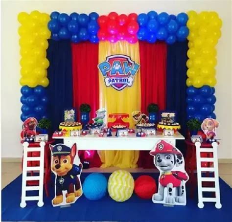 Festa Patrulha Canina Ideias de Decoração Dicas e Vídeos de Passo a