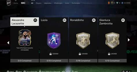 FC 24 Ligue 1 TOTS Alexandre Lacazette SBC Coûts Solutions