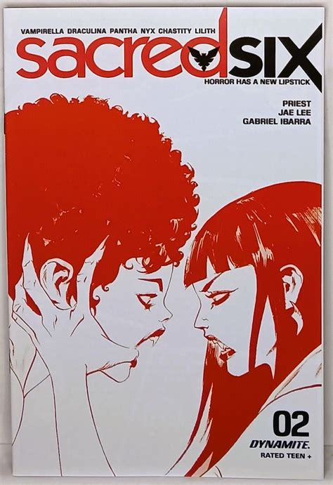 Vampirella Sacred Six 2 Jae Lee 1 In 15 Incentive Variant Cover Dynamite Comics Comic Books