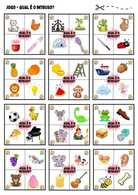jogos pedagógicos para confeccionar para educação infantil Descubra a