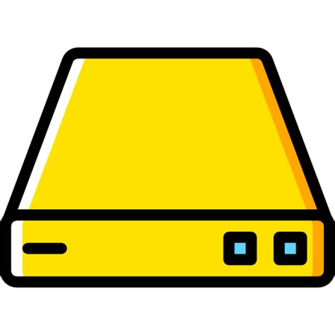 Router Basic Miscellany Yellow Icon