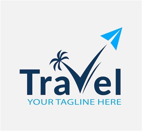Premium Vector Travel Logo Vector Tramp Tree Illustrationcompany Logo
