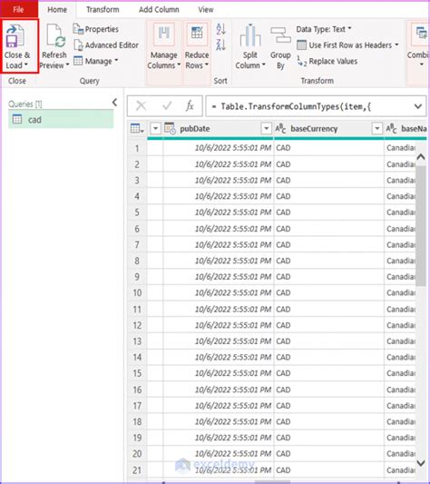 How To Convert Cad To Usd In Excel Easy Ways Exceldemy