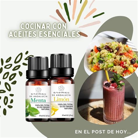Cocinar con aceites esenciales 5 recetas fáciles