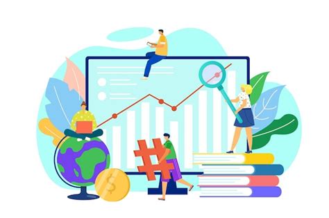 Analyse Des Tendances Par Illustration Vectorielle De Concept Graphique