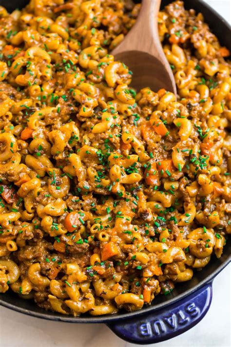 Homemade Hamburger Helper WellPlated