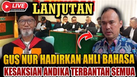 Live Lanjutan Sidang Panas Mubahalah Ijazah Palsu Giliran Gus Nur