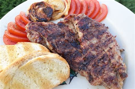 Karkówka grillowana w marynacie z majonezu