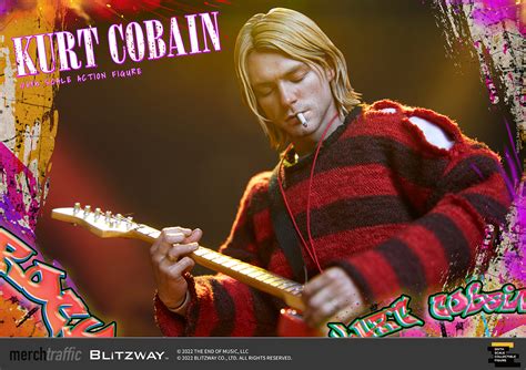 Blitzway Kurt Cobain 1 6 Scale Action Figure The Toyark News