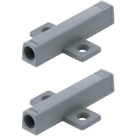 2x Adaptateur support en croix à visser Blum 956A1501 79x50mm pour push