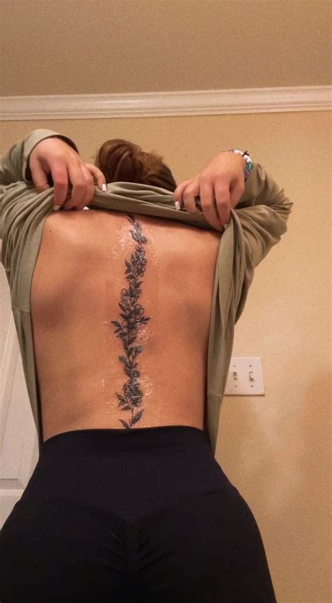 Elegant Spine Tattoo Ideas Meltblogs
