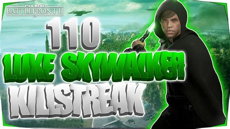 New Skin Gameplay 110 Mandalorian Luke Skywalker Killstreak In Star