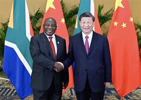 Sécurité lAfrique du Sud et la Chine vont renforcer leur coopération