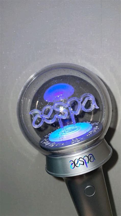 Aespa Lightstick Kpop Merchandise Kpop Fandom Kpop