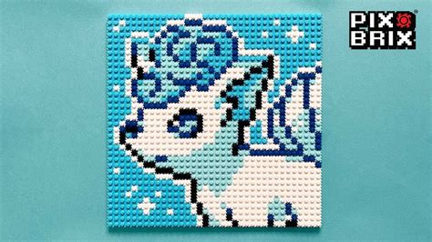 Vulpix Alolan Pokémon Pixel Art Pix Brix Instructions YouTube
