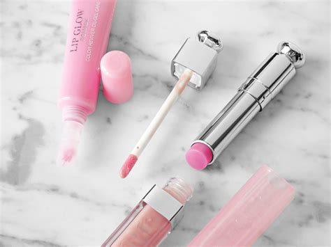 Dior Addict Lip Glow Lip Glow Pomade Lip Sugar Scrub And Lip