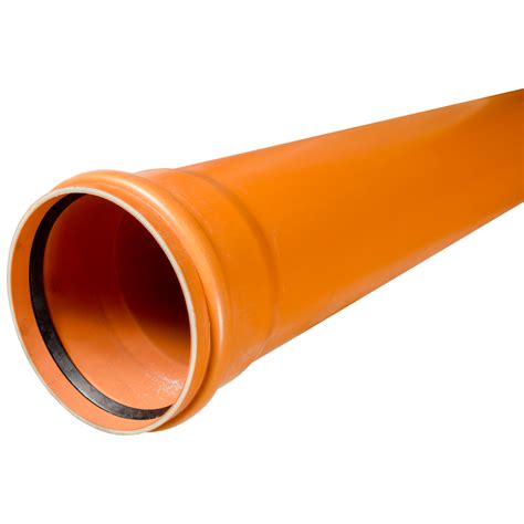 Teava canalizare exterioara Valplast PVC SN4 Ø 160 mm lungime 4 m
