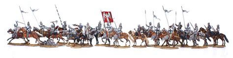 Berliner Zinnfiguren Teutonic Knights At The Battle Of Grunewald