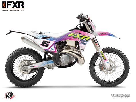 kit déco motocross gasgas fxr retro série Kutvek