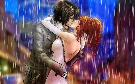 Hug Hugging Couple Love Mood People Men Women Happy Original