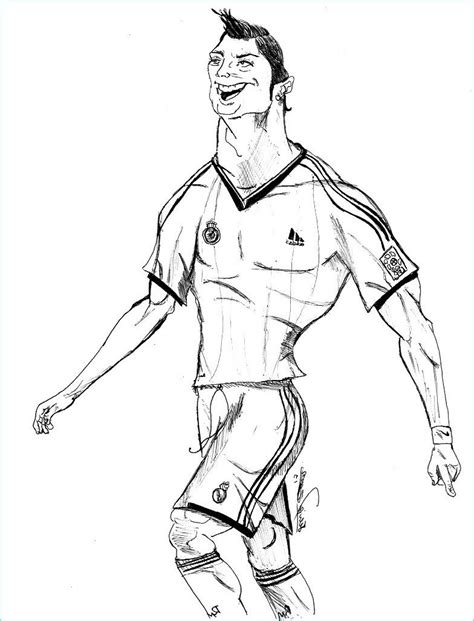 Coloriage Cristiano Ronaldo Beau Image Coloriage Cristiano Ronaldo
