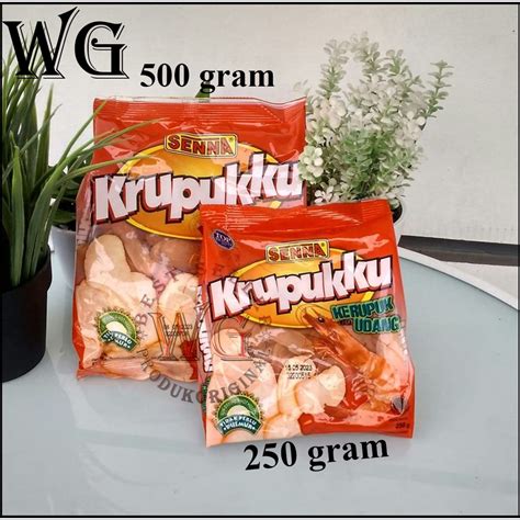 Jual Kerupuk Lokal Senna Krupukku Krupuk Rasa Udang 250 Gram