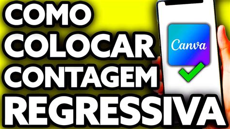 Como Colocar Contagem Regressiva no Canva Muito Fácil YouTube