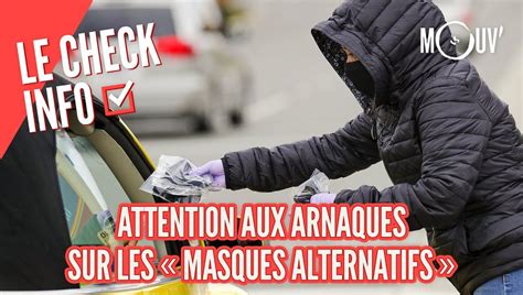 Attention Aux Arnaques Sur Les Masques Alternatifs