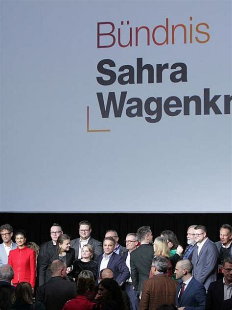 neue Partei der früheren Linken Politikerin Sahra Wagenknecht will