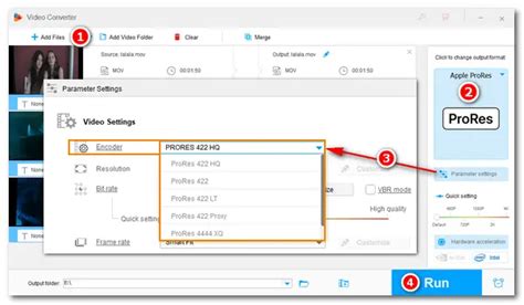 How To Convert QuickTime MOV To ProRes On Windows 10 11