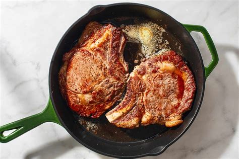 Steak In Cast Iron Skillet Butter At David Gonzalez Blog