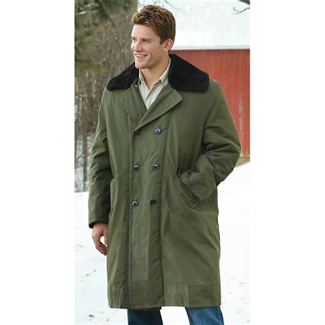Military Surplus Mens Trench Coat Tradingbasis