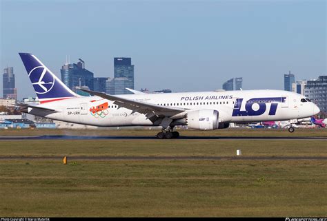 SP LRH LOT Polish Airlines Boeing 787 8 Dreamliner Photo By Marco