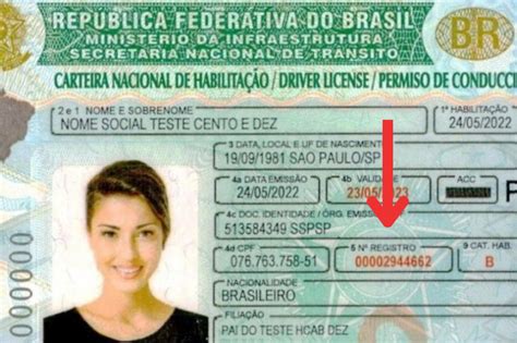 N Mero Da Cnh O Que E Onde Fica Mobiauto