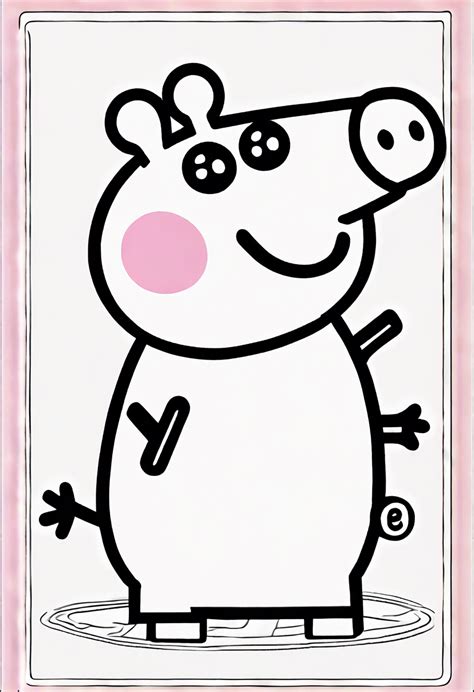 1 Peppa Pig Coloring Pages ColorBliss Art