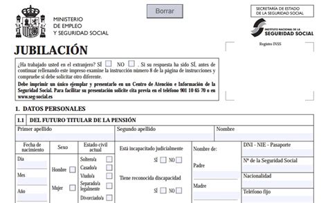 Cómo pedir la pensión de jubilación Solicitar la pensión de jubilación