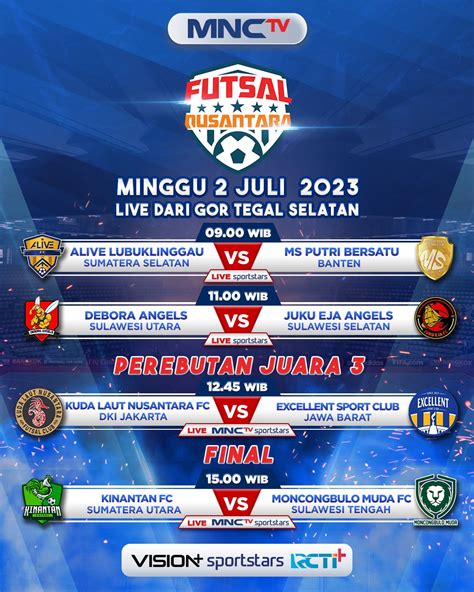 Saksikan Laga Final Liga Futsal Nusantara Antara Kinantan FC Sumatera
