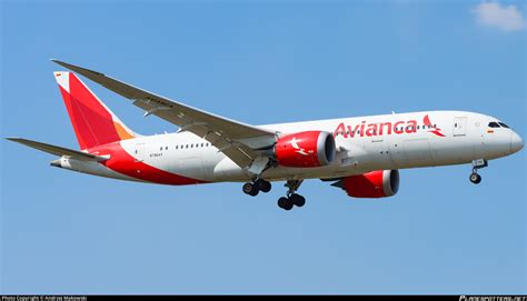 N786AV Avianca Boeing 787 8 Dreamliner Photo By Andrzej Makowski ID