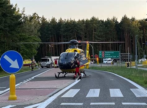Wypadek na krzyżówkach rudzkich z udziałem scani i volkswagena 6 TKN24