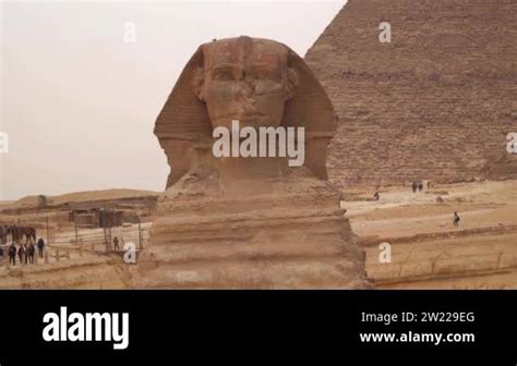 The Great Sphinx On The West Bank Of The Nile In Giza The Oldest