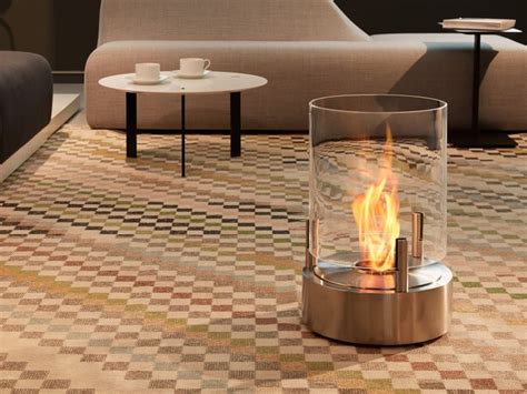 Freestanding Bioethanol Fireplace CYL By EcoSmart Fire