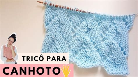 TRICÔ PARA CANHOTOS PONTO CHAMA EM CHEVRON NO TRICÔ YouTube