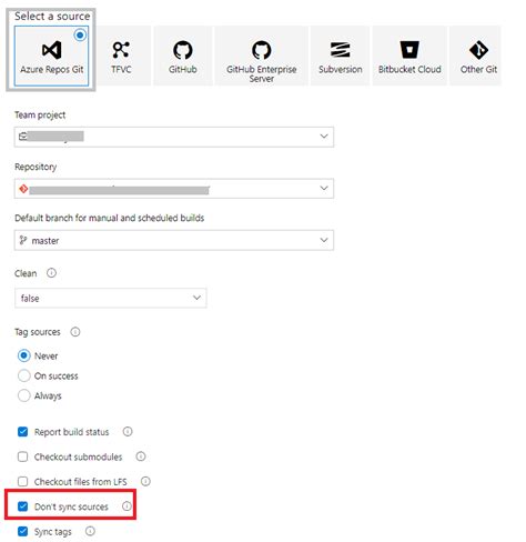 Azure Devops How To Skip Checkout In Classic Pipeline Stack Overflow
