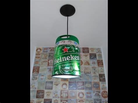 Como Fazer Uma Lixeira O Barril De Chopp Heineken De 5 Litros
