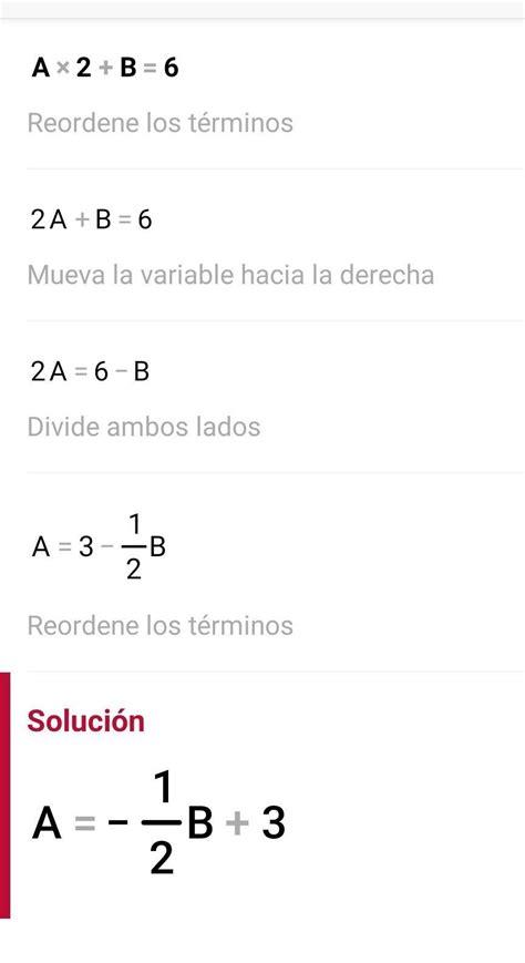 Alguien Que Me Ayude A Resolver Esto 1 A2 B 62 A B 12 Brainly Lat