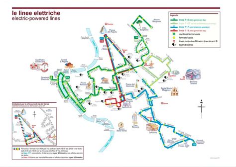 Mapa turístico de Roma 2024 Mapa Turistico